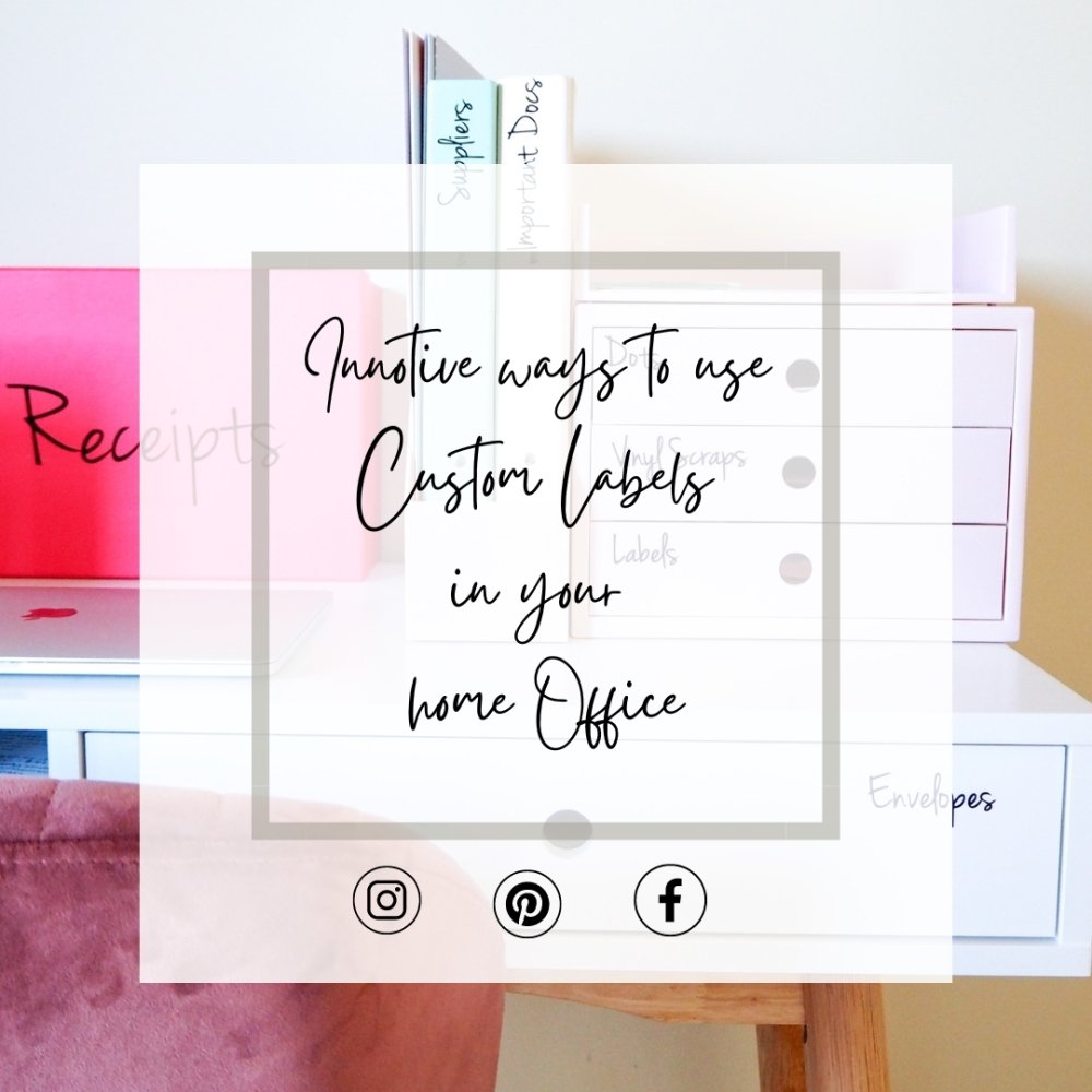 innovative Ways to Use Custom Labels in Your Home Office – Love and Labels