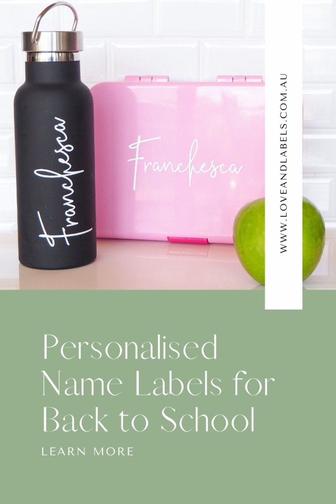 Personalised Name Labels for Back to School – Love and Labels