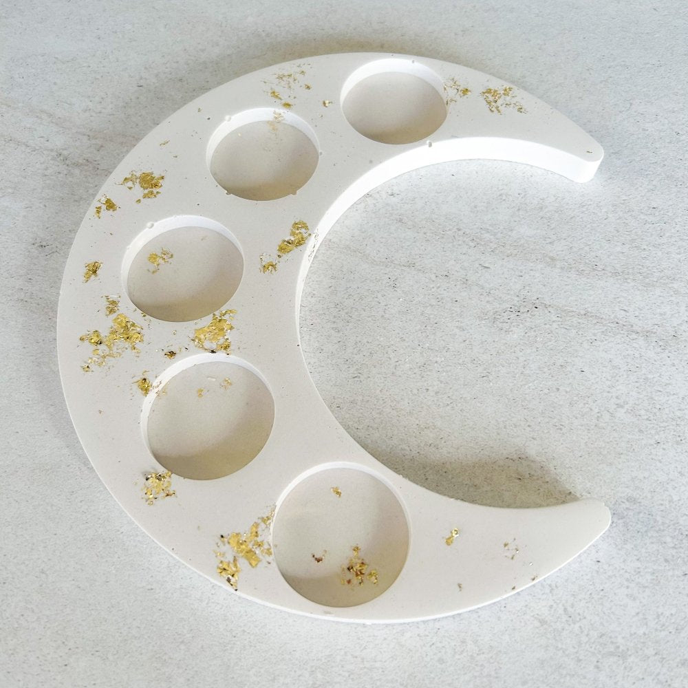 Crescent Moon Tealight Holder Handmade in Australia – Love and Labels