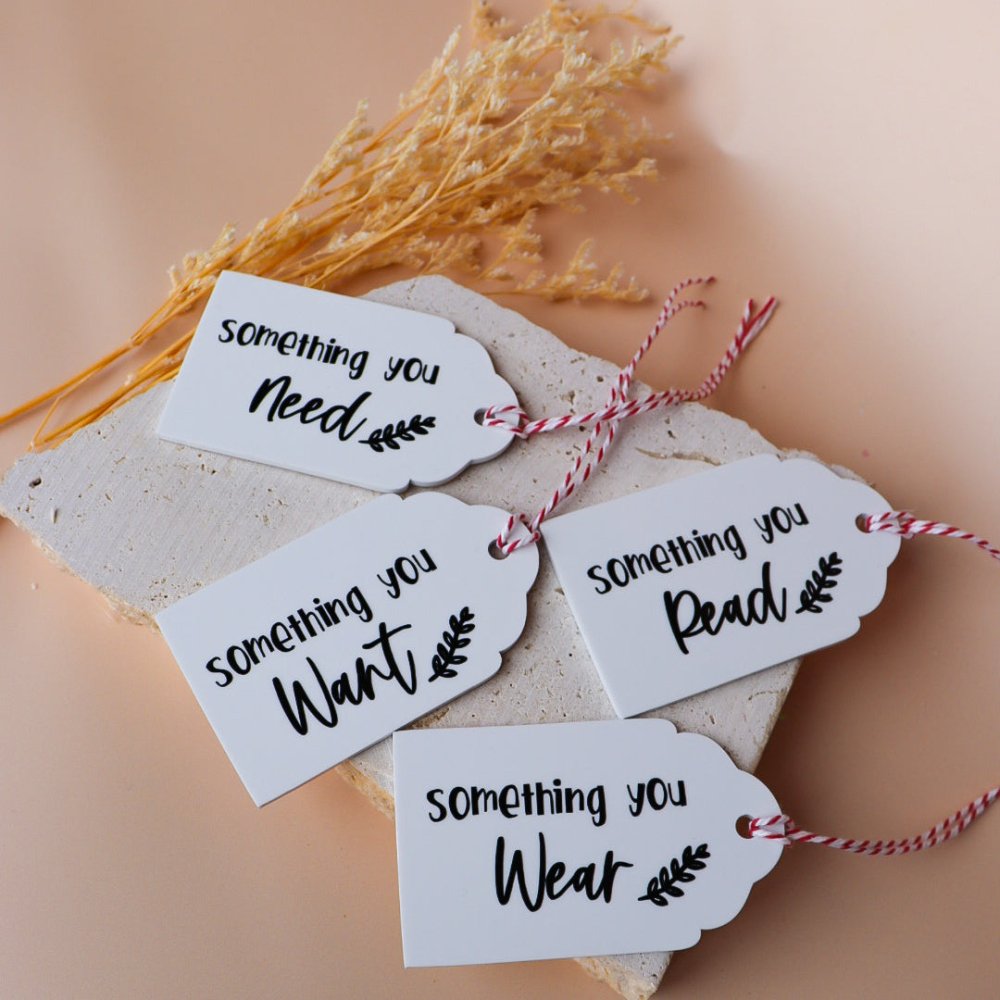 Christmas Gift Tags | Something You Want, Need, Read, Wear, Do – Love ...
