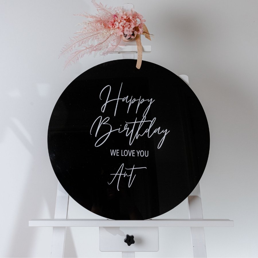 Birthday signage store