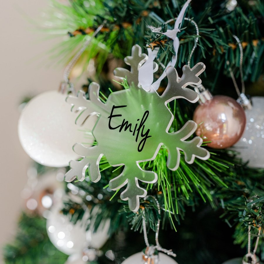 Personalised Christmas Baubles Online Australia - Love and Labels