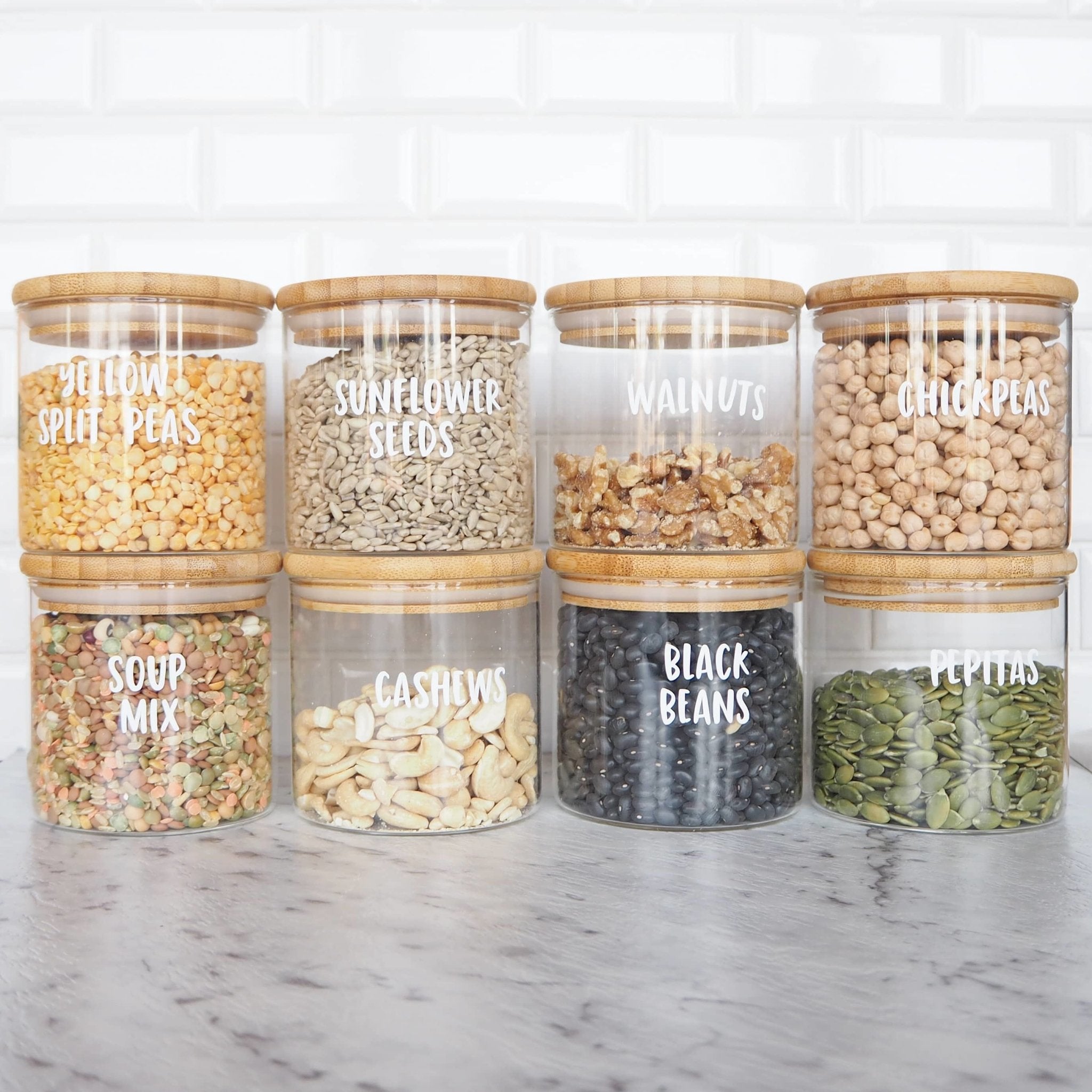 Affordable Pantry Kitchen Label Packs - Love and Labels